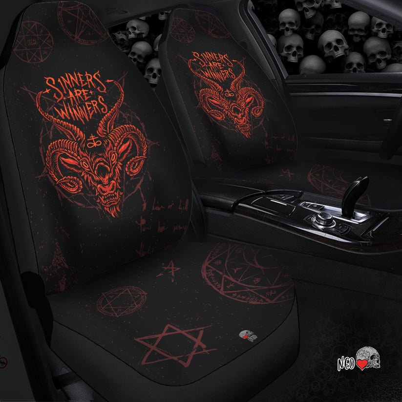 Sinners Car Seat Covers – NeoSkull