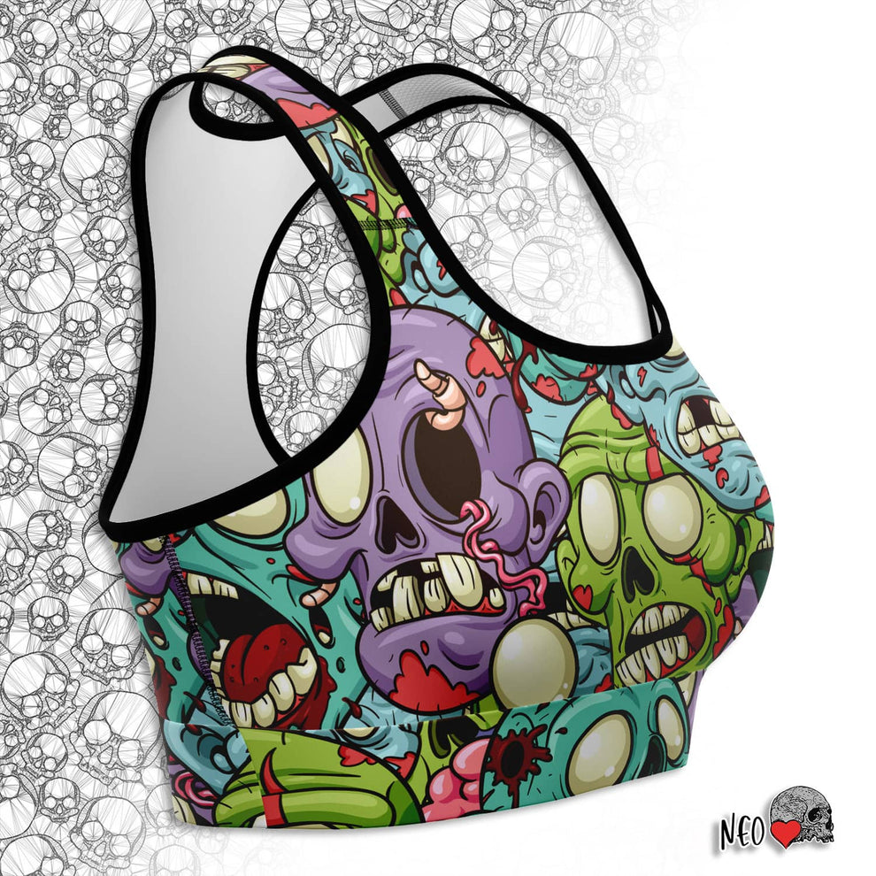 Zombie Feast Sport Bra – NeoSkull