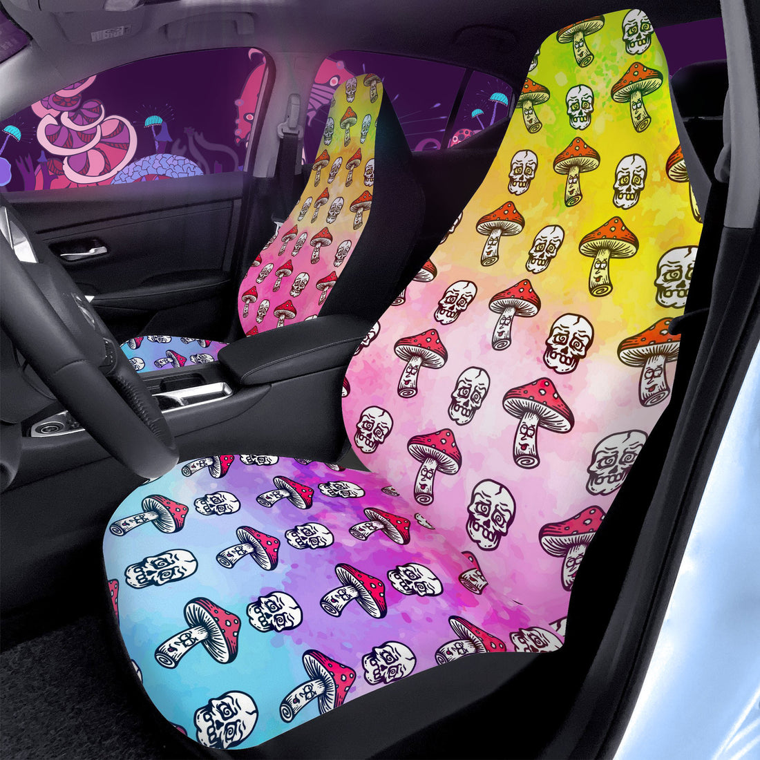 Dizzy Car Seat Covers – NeoSkull